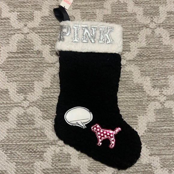 PINK Victoria's Secret | Accessories | New Black And White Christmas ...